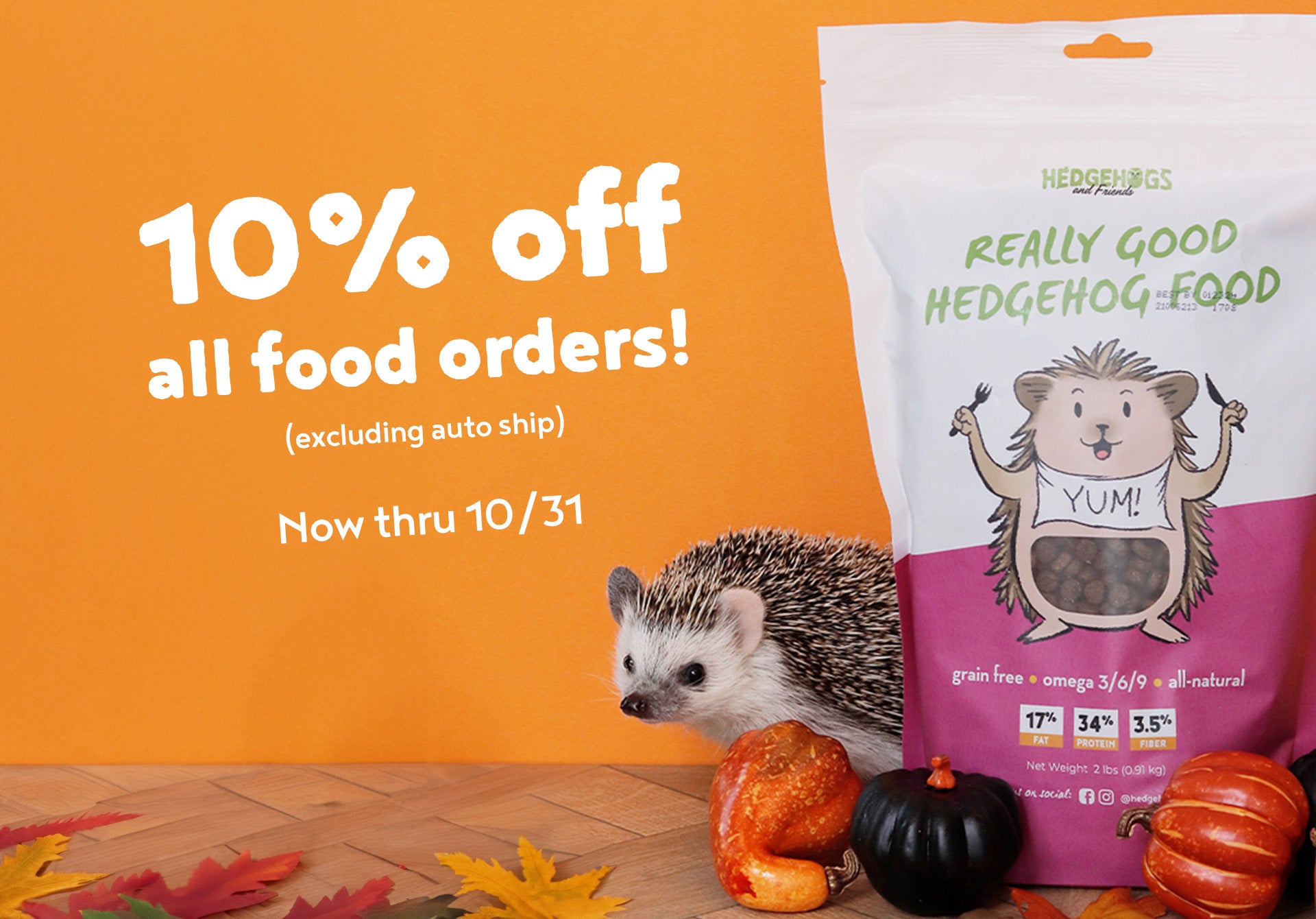 Hedgehog Supplies by Hedgehogs and Friends