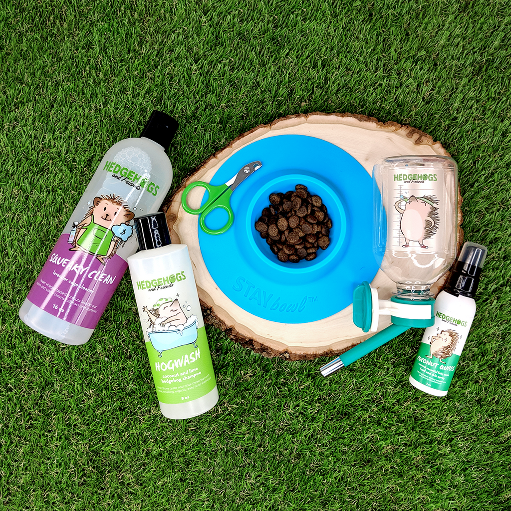 Hedgie Starter Pack + Coconut Quills – Hedgehogs and Friends