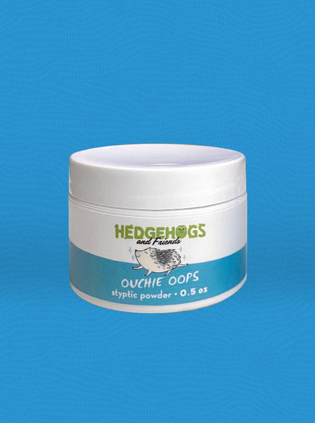 Ouchie Oops - Styptic Powder – Hedgehogs and Friends